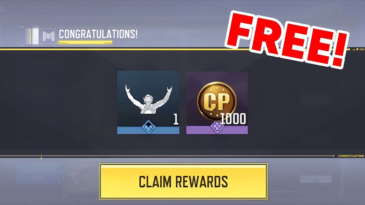 *FREE* HOW TO GET EMOTE & CHANCE TO WIN 1000 COD POINTS | COD MOBILE ...