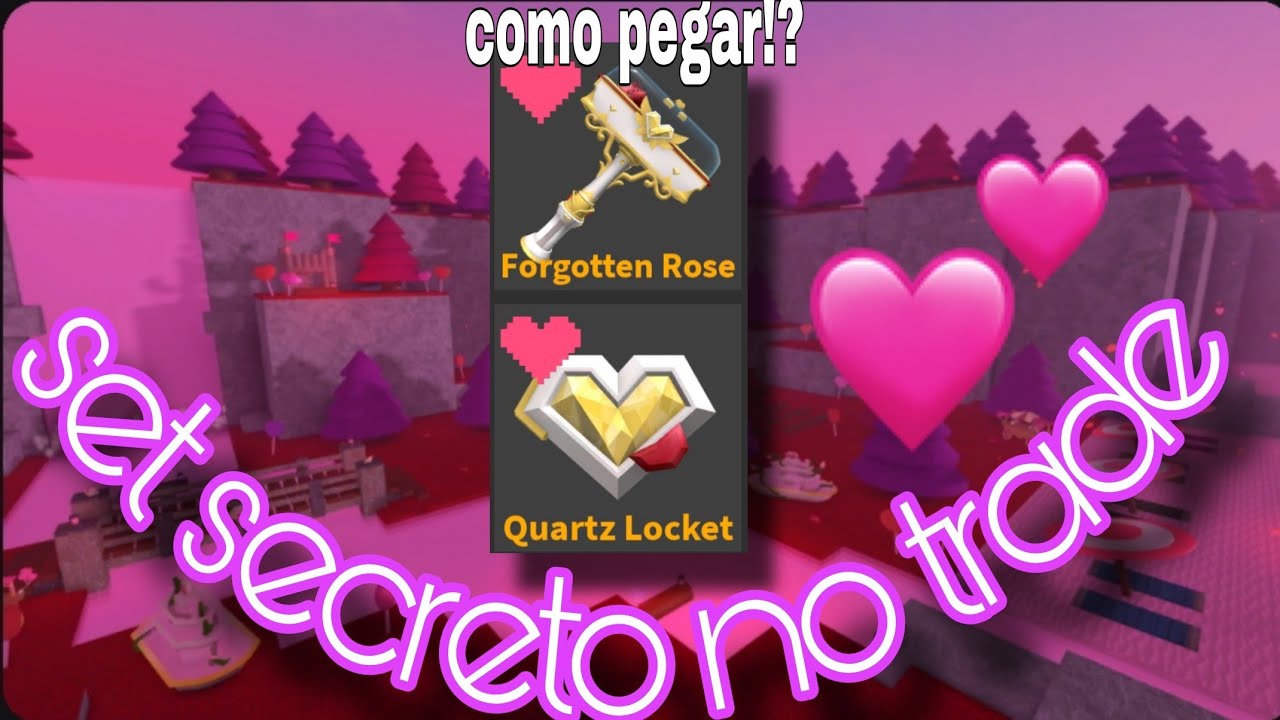 PEGANDO SET SECRETO DA UPDATE VALENTINE DO FTF #roblox #robloxmarretao ...