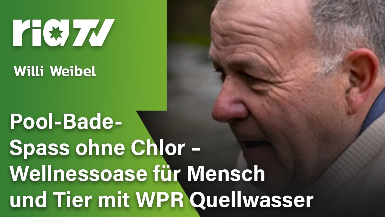 Willi Weibel- Pool Bade Spass ohne Chlor – Wellnessoase für Mensch und ...