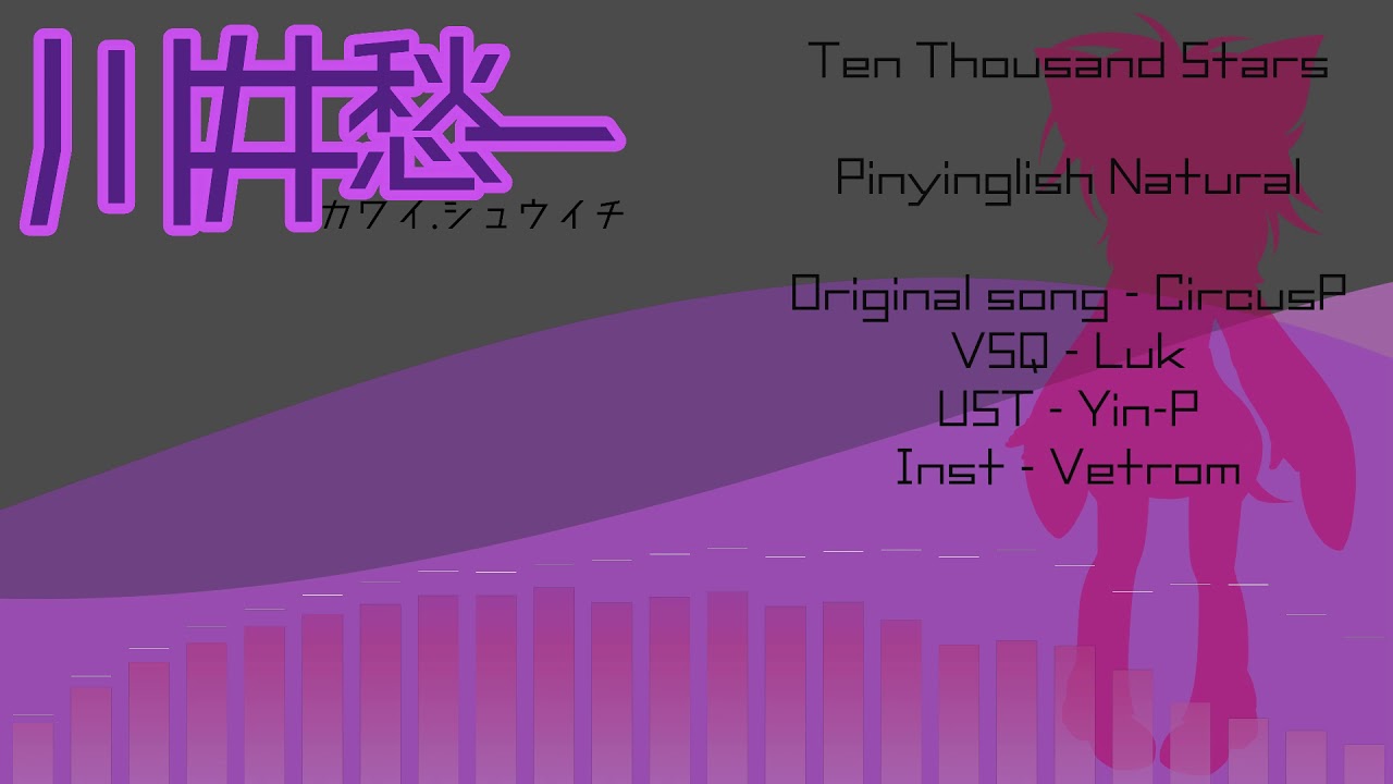 [UTAU English Cover] Ten Thousand Stars (Shuichi Kawai) - YouTube