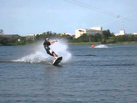 Art Wakeboard Air raley sixth try - YouTube