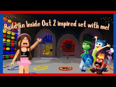 {💖} Build a Roblox Inside Out 2 Inspired Set with me! | Roblox Speed ...