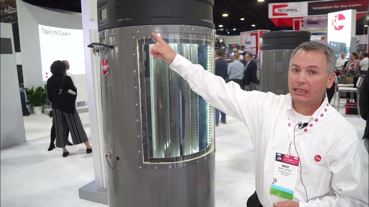 Rheem - The Triton Heavy Duty Water Heater - AHR 2023 - YouTube