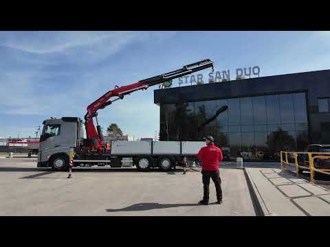 VOLVO FH 500 6x2 FASSI F545R.A.2.25 HDS ŻURAW NOWY !!! - YouTube