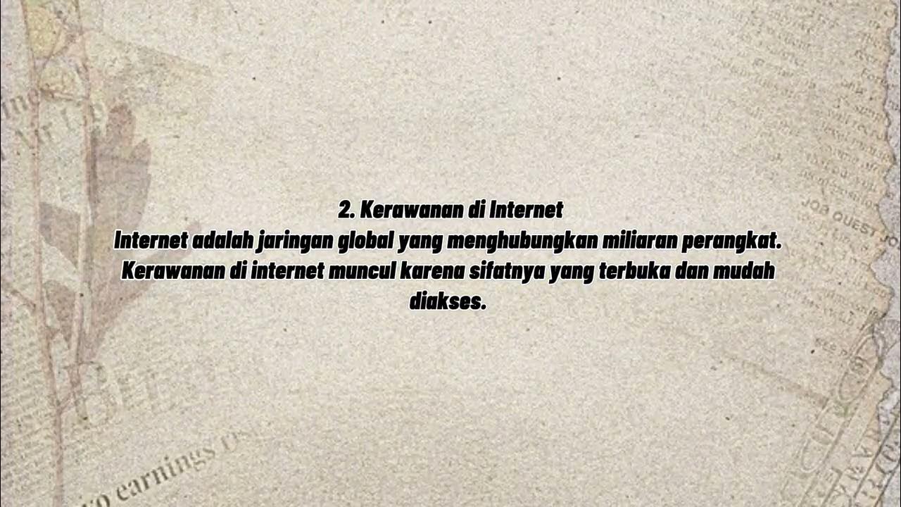 Vidio Pembelajaran Informatika Kelas IX. Materi Dampak Sosial Informatika. SMPN 5 Lumajang - YouTube
