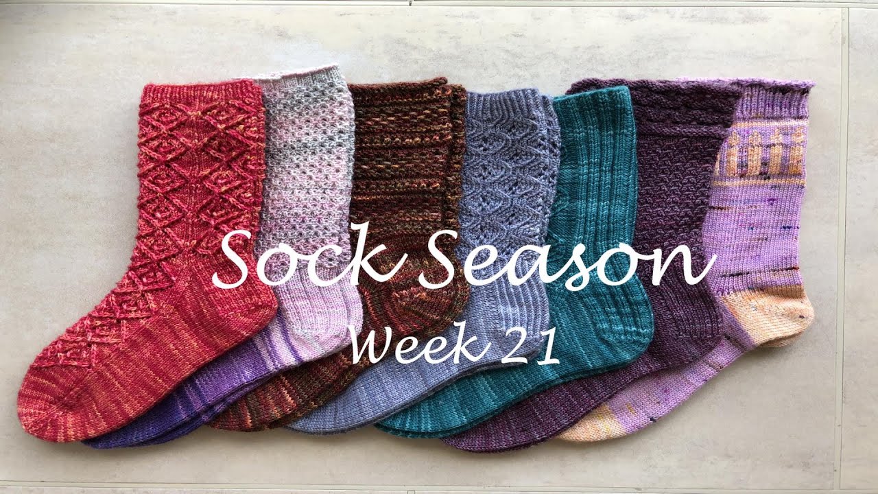 Sock Season Week 21, March 17-23, 2024 - YouTube