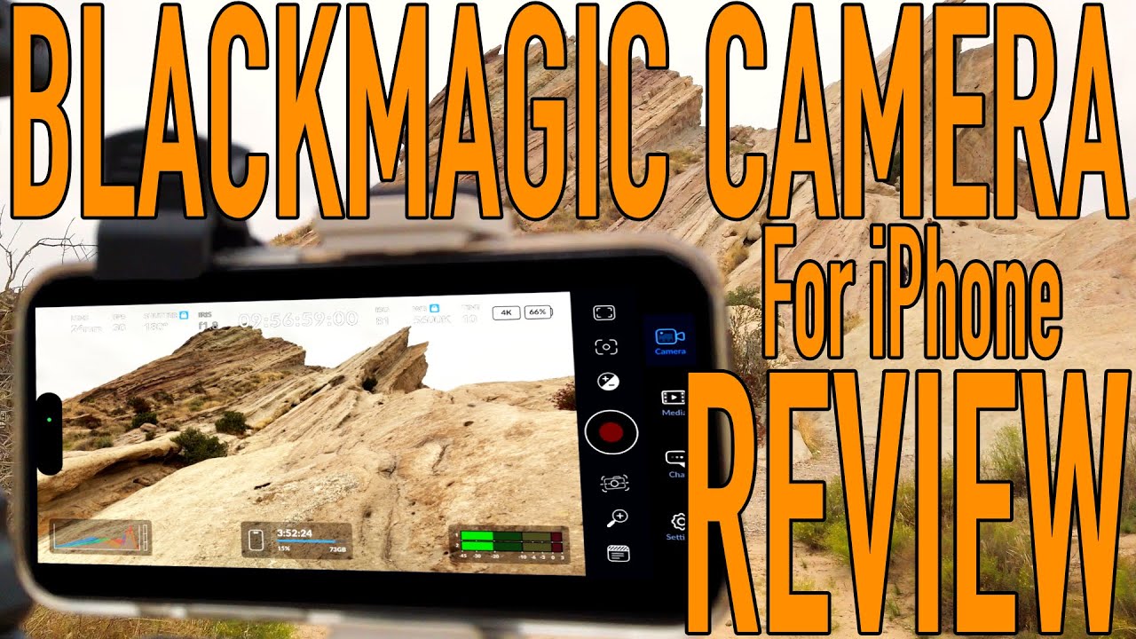 Blackmagic Camera App Review - YouTube