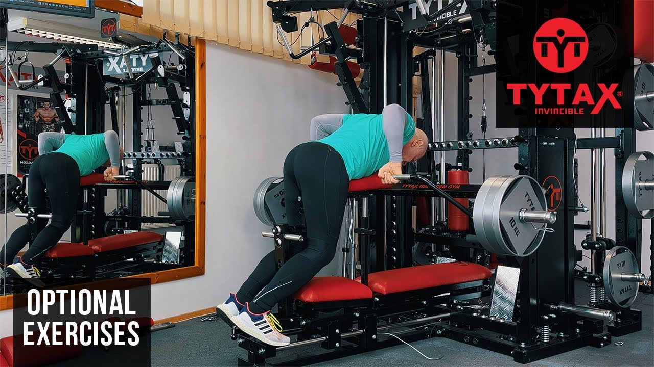 TYTAX® T1-X (Opt. TB) | Prone Supported T-Bar Row - YouTube