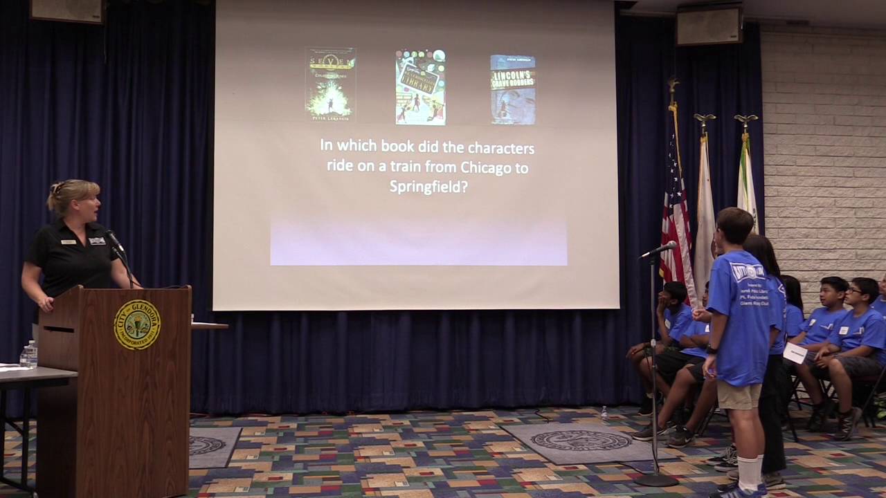 2016 Battle of the Books | The Glendora Public Library - YouTube