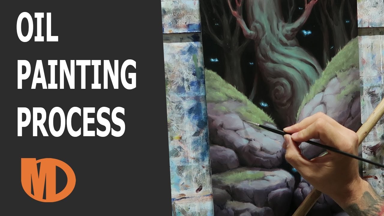Oil Painting Process - YouTube