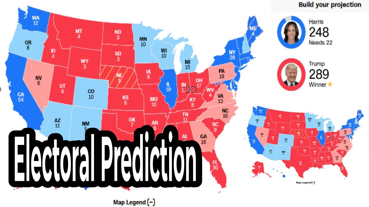 Electoral Map Prediction-CNN electoral map - YouTube