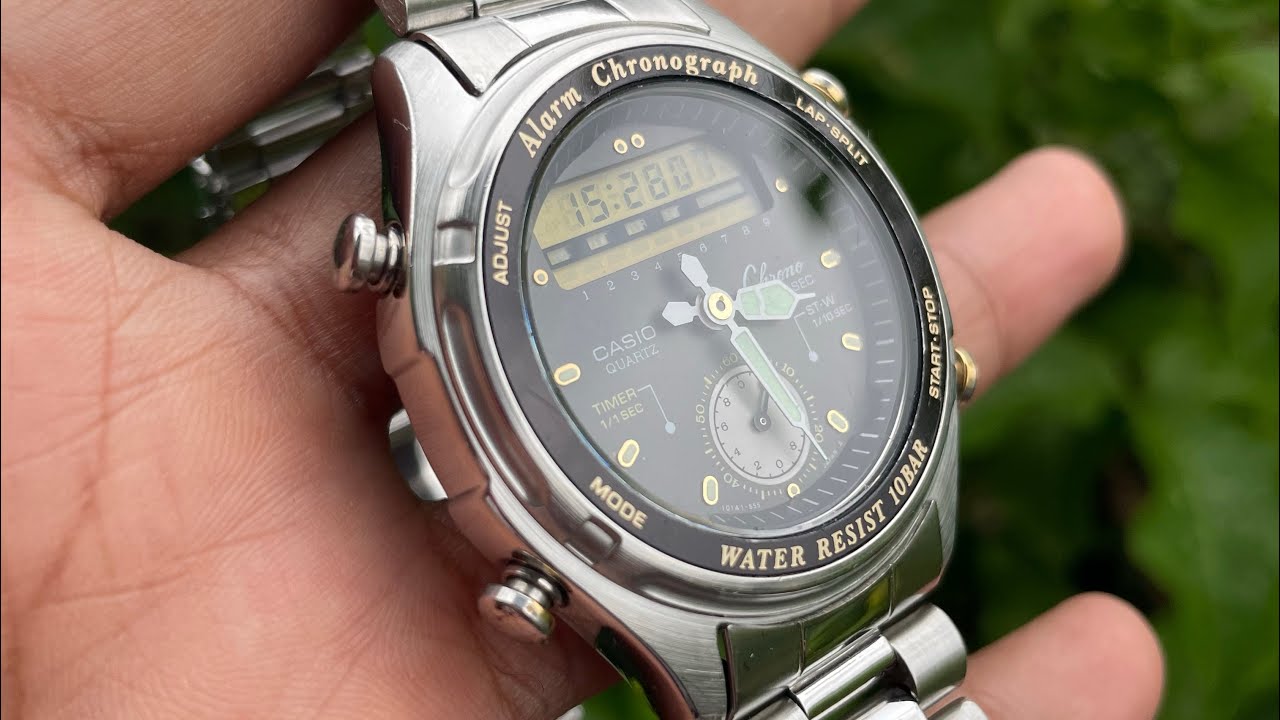 Vintage Casio Alarm Chronograph AW-600 review ️A very good looking ...