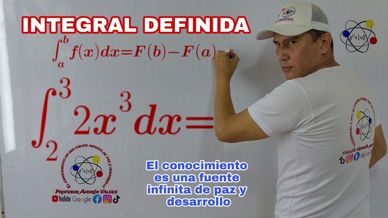 INTEGRAL DEFINIDA Teorema fundamental del cálculo y comprobación en la ...