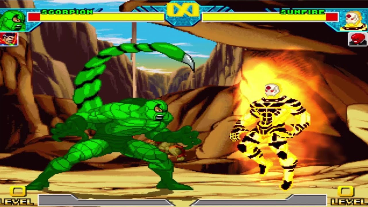 Scorpion & Doctor Strange VS Sunfire & Red Skull I Marvel vs Capcom ...