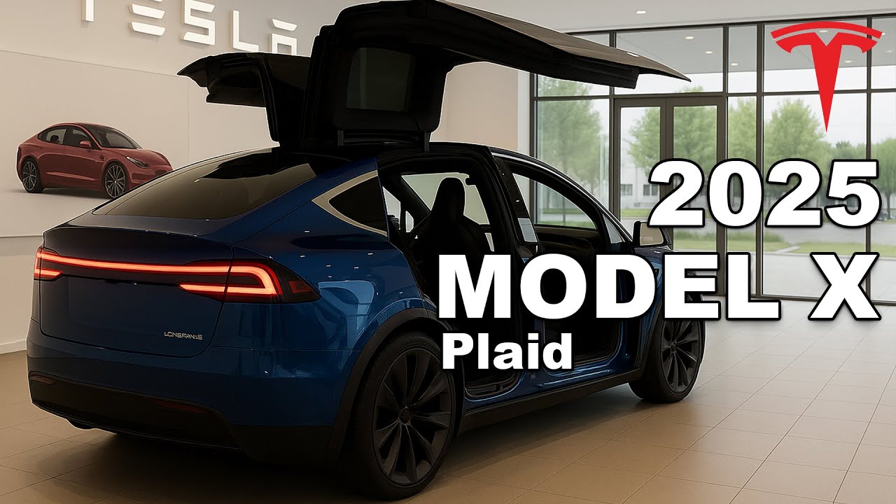 New 2025 Tesla Model X Plaid Review! With Interior Enhancements And ...