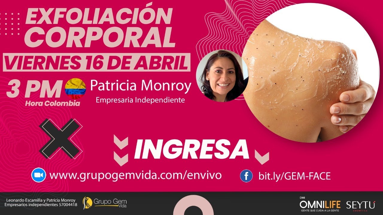Exfoliación Corporal con Seytú Cosmética - Patricia Monroy - YouTube