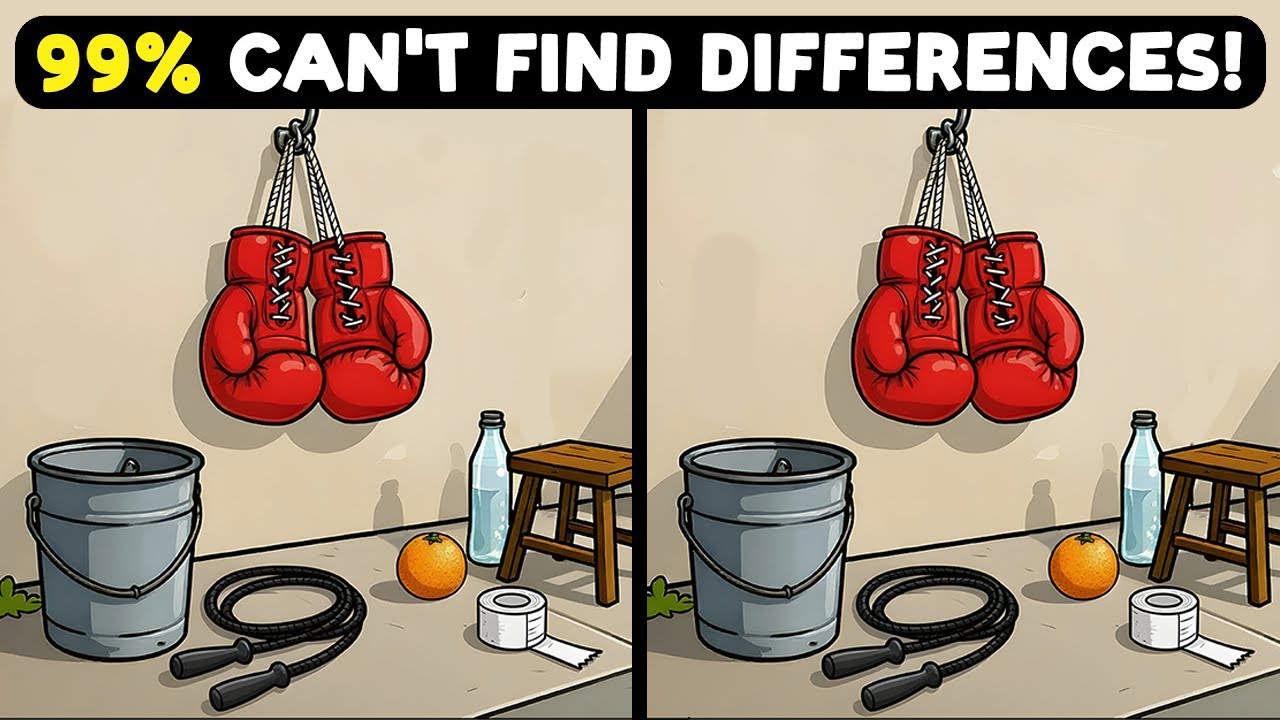 🧠🧐 Find the Differences | Brain Teaser 《Who Can Do It?》 - YouTube