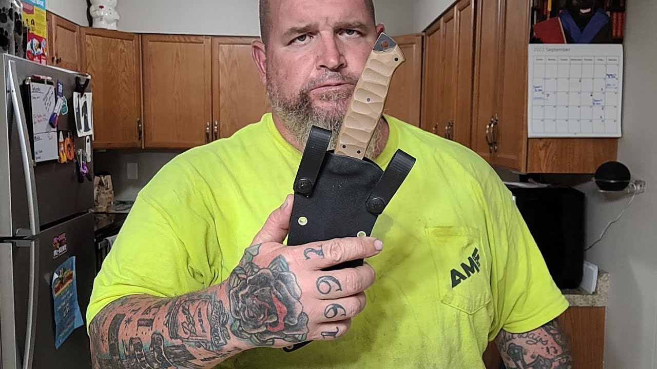 COMBAT KNIFE BY A MARINE FOR A MARINE!!! THE GHOST OF CALDERA KNIFE ...