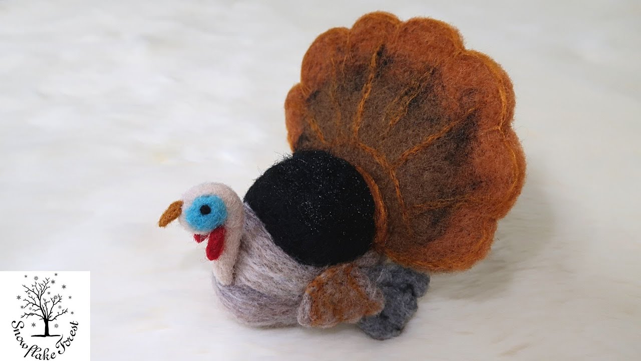 Felt Turkey Tutorial