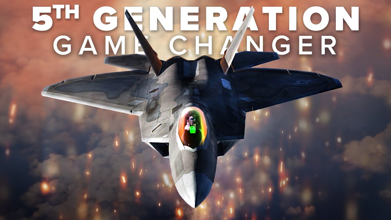 F-22 Raptor Escorting A Strike Of F-16 vipers | DCS World - YouTube