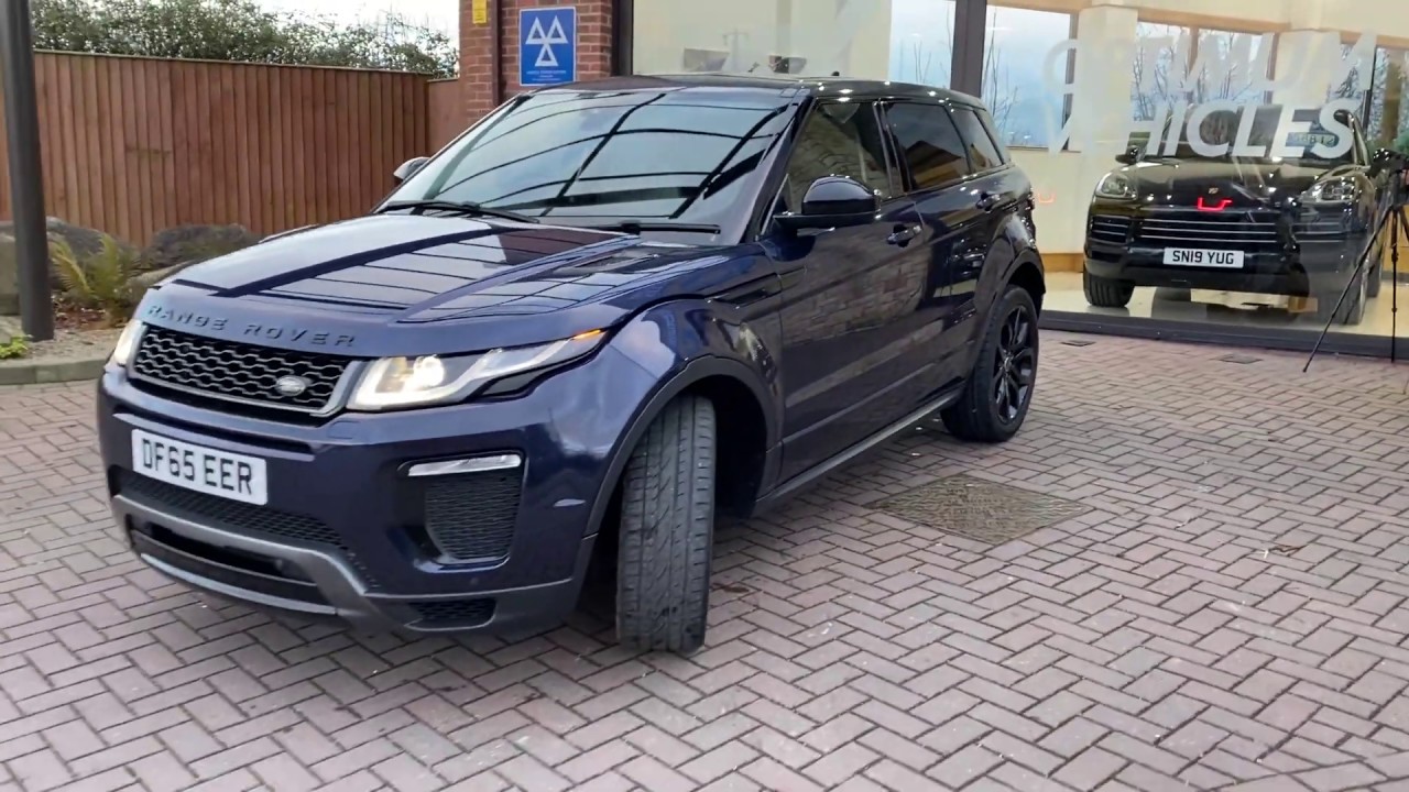 Range Rover Evoque - Optimum Vehicles Ltd - YouTube