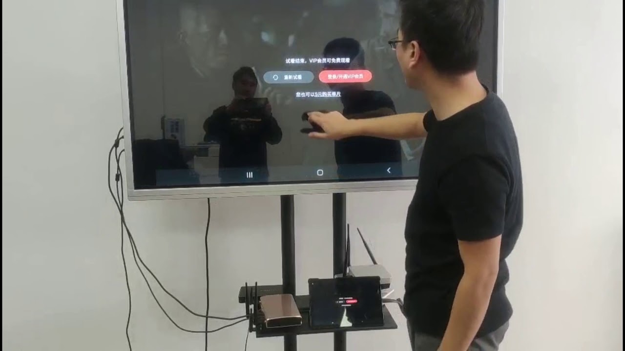 Screen mirror reverse control of tablet PC for Type C rtansmitter - YouTube