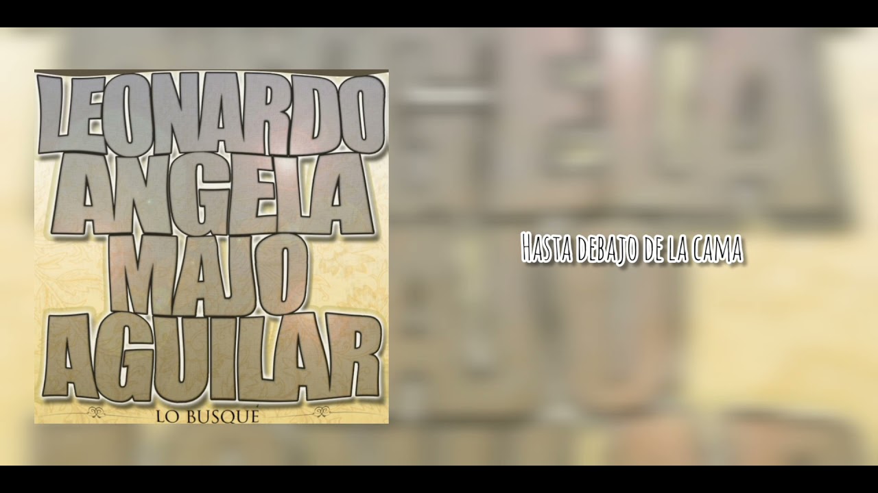 Ángela Aguilar "Lo busqué" letra - YouTube