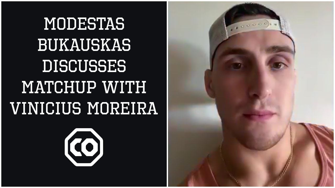 Modestas Bukauskas Discusses Matchup With Vinicius Moreira | Combat ...