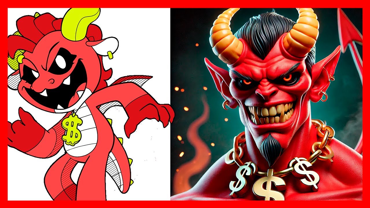 NEW NIGHTMARE CHARACTERS IN REAL LIFE Miss Delight, Joe, Baba Chops ...