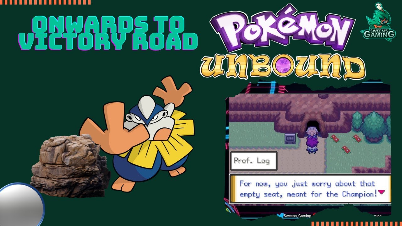 Let's Play Pokemon Unbound; Rom Hack: Onwards to Victory Road! - YouTube