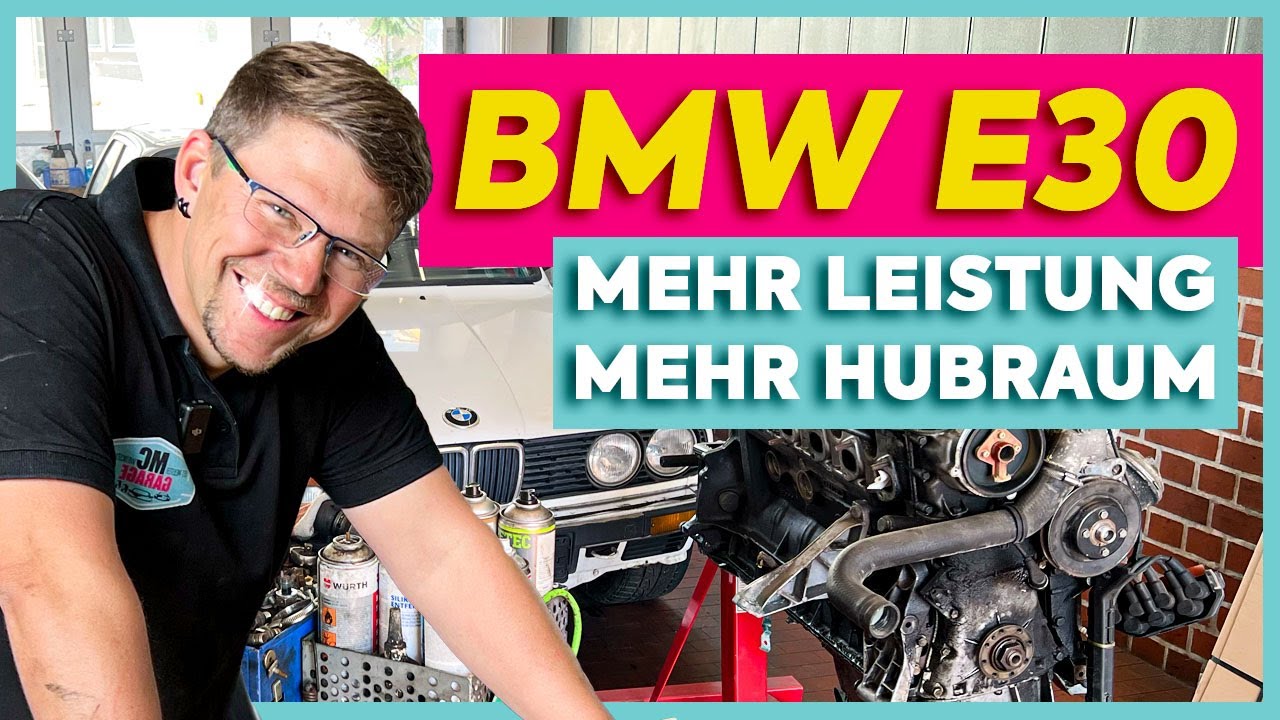 Mehr LEISTUNG, mehr HUBRAUM - M30 3.5 Liter Motor für den BMW E30! 🚗 ⚙️ ...