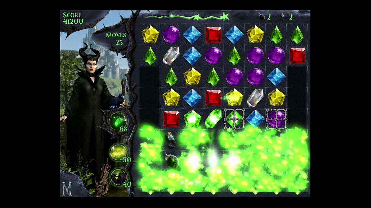 Disney Maleficent Free Fall Chapter 4 - Level 50 [iPad Gameplay] - YouTube