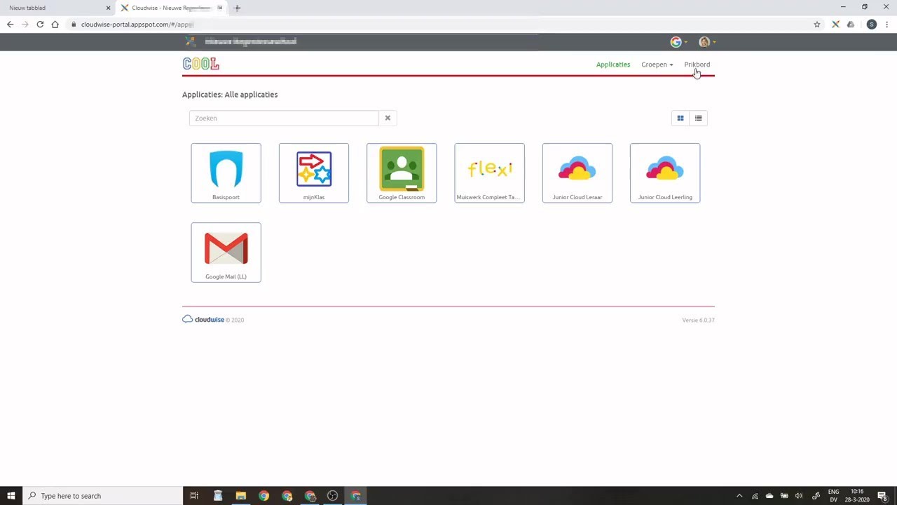 Cloudwise Cool - elk account een eigen browser venster - YouTube