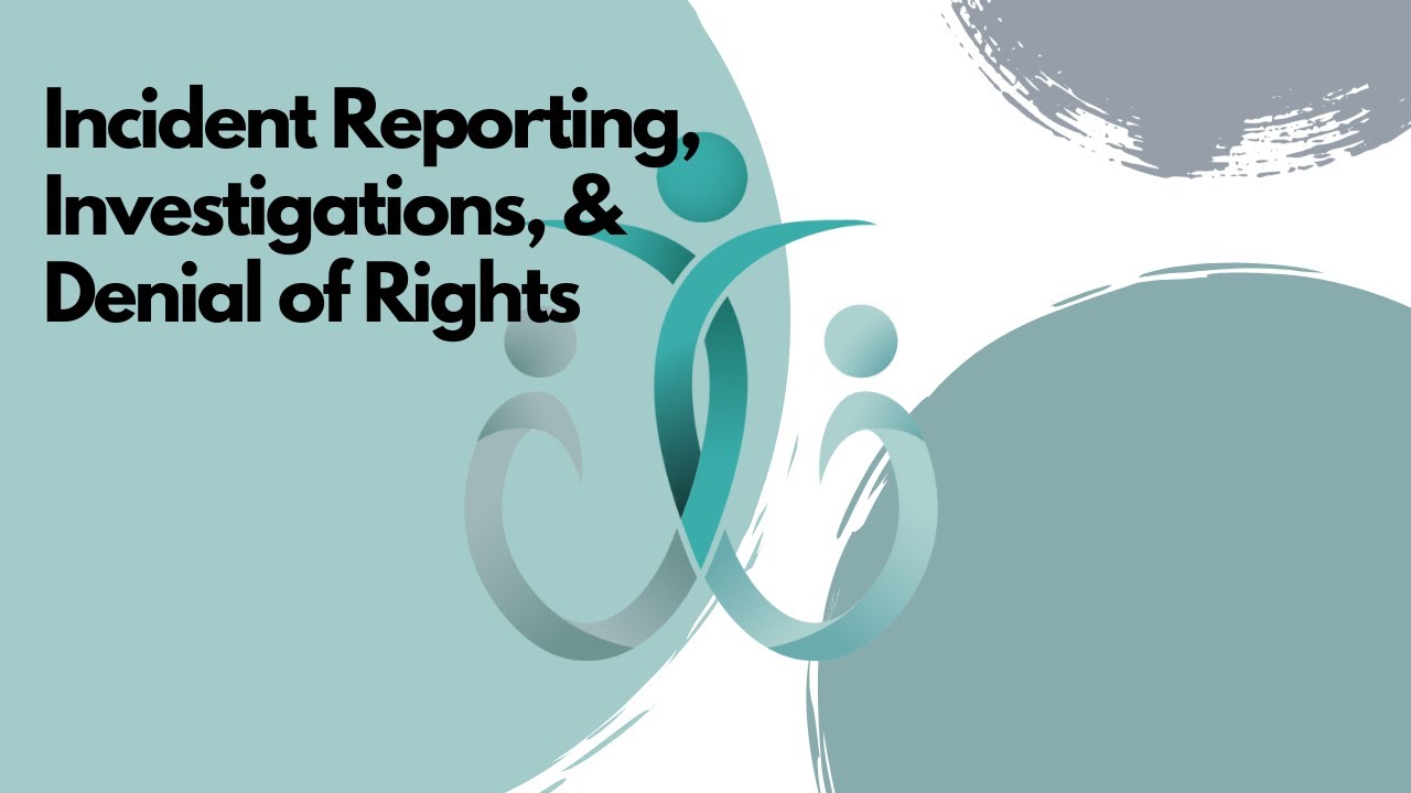 Incident Reporting, Investigations, & Denial of Rights - YouTube