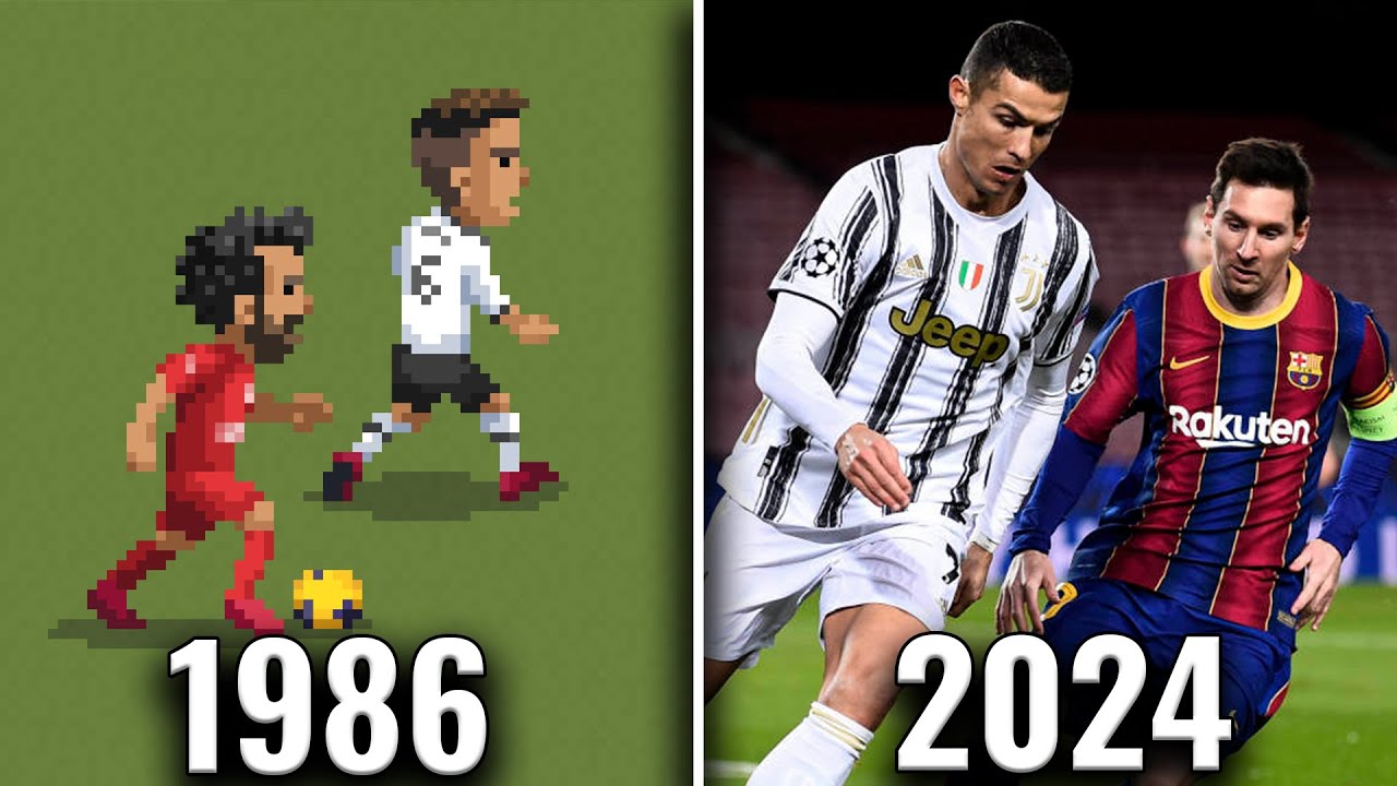 Evolution of Fifa World Cup 1986 - 2024 (Euro 2024 Football) - YouTube