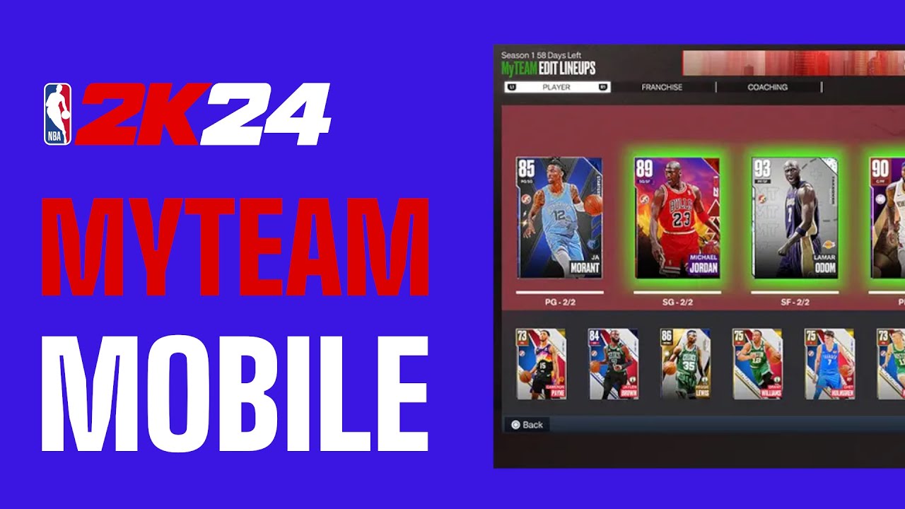 How To Play NBA 2k24 MYTEAM Mobile With Friends (2025) - YouTube