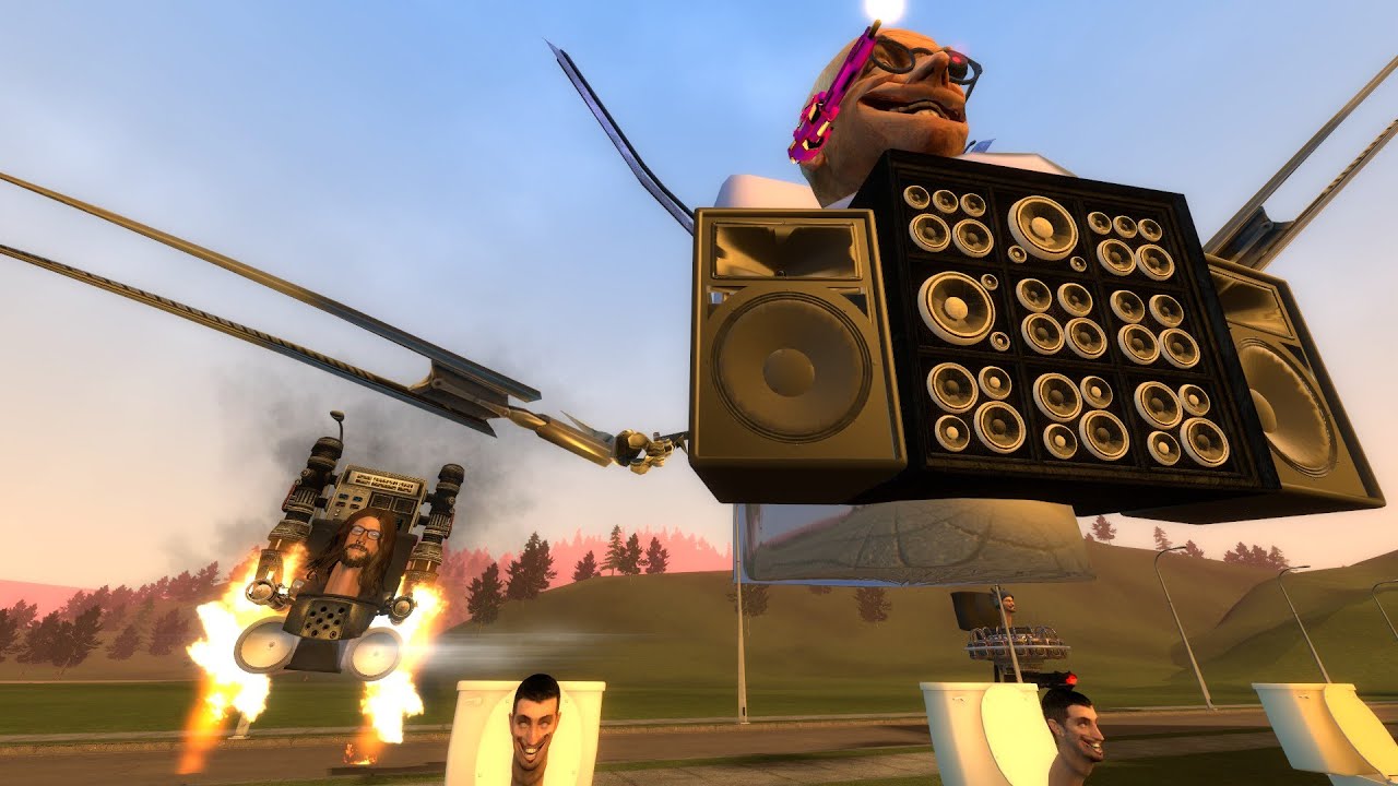 Skibidi toilets battles REAL VS GAME (skibidi toilet scientist v2 ...