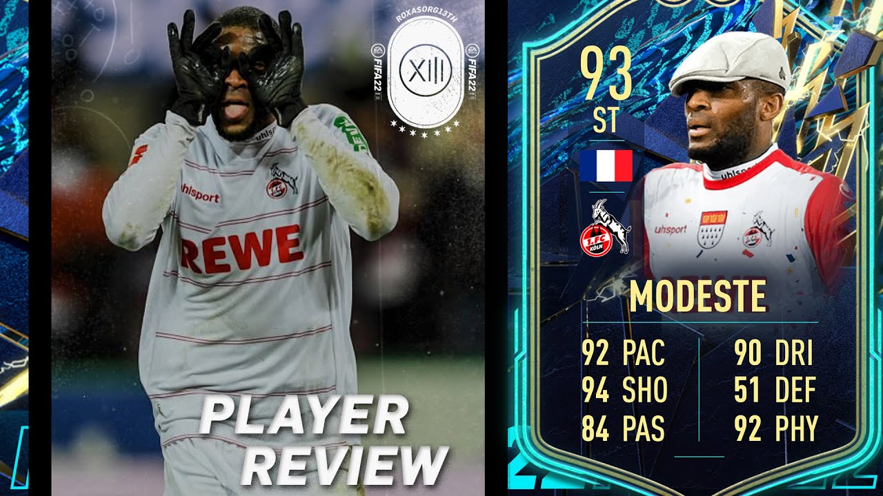 LA IMAGEN DINAMICA MAS FACHERA DE FIFA 22!! | ANTHONY MODESTE TOTS 93 ...