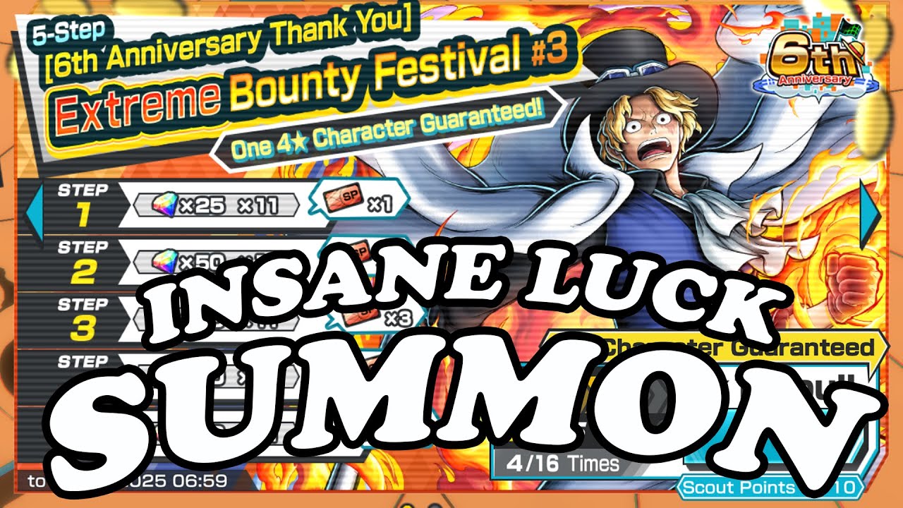 SABO SUMMON OPBR / One Piece Bounty Rush - YouTube