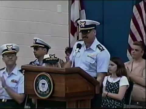 Daniel Fields Coast Guard Boot Camp Graduation Video 1999