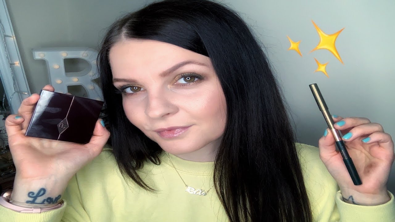 Machiaj pentru ochi Hazel 💚 | Charlotte Tilbury Green Lights - YouTube