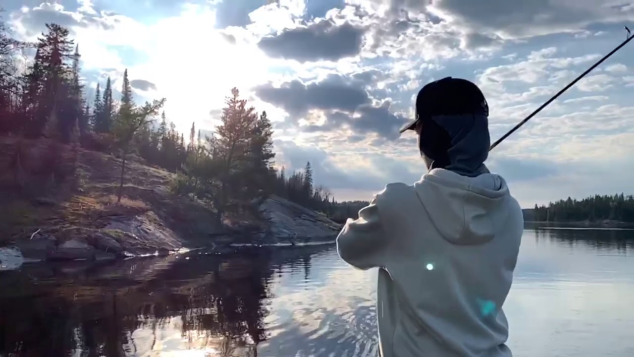 Fishing-South Cross Lake , Manitoba - YouTube