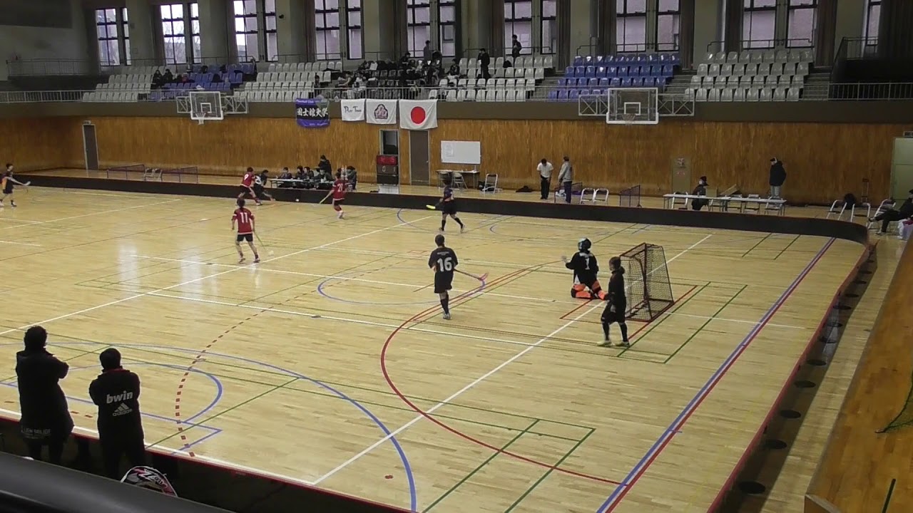 2018 Women's Japan University Floorball Championship 駿河台大学 vs 東北大学 ...