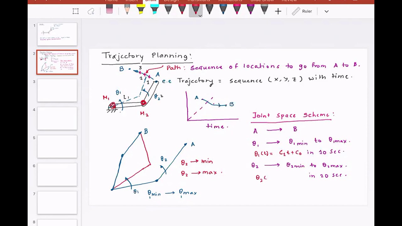 Lecture 20 Trajectory planning - YouTube