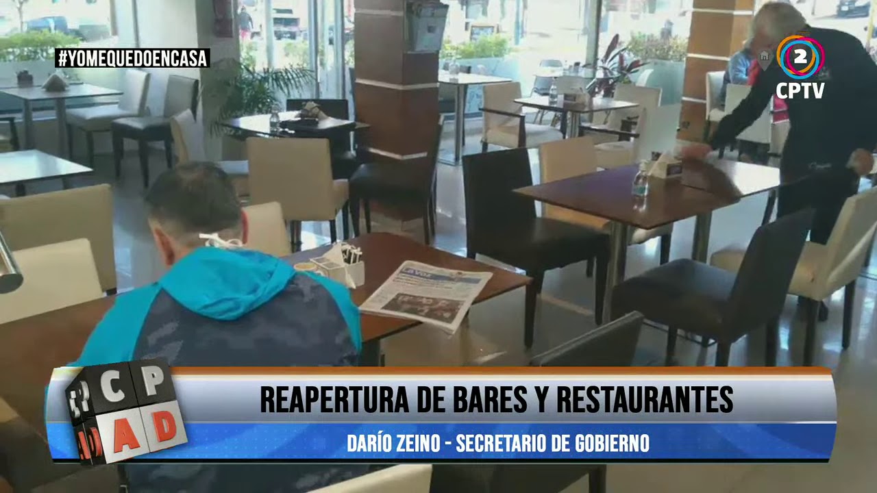Comienza La Reapertura De Bares Y Restaurantes De La Ciudad Youtube