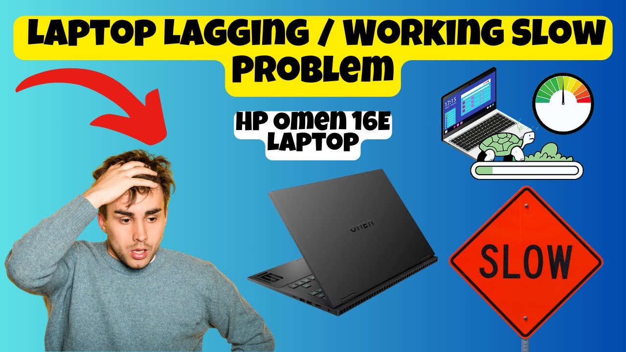 HP Omen 16E Laptop Lagging Problem Fix || HP Omen 16E Performance Boost ...
