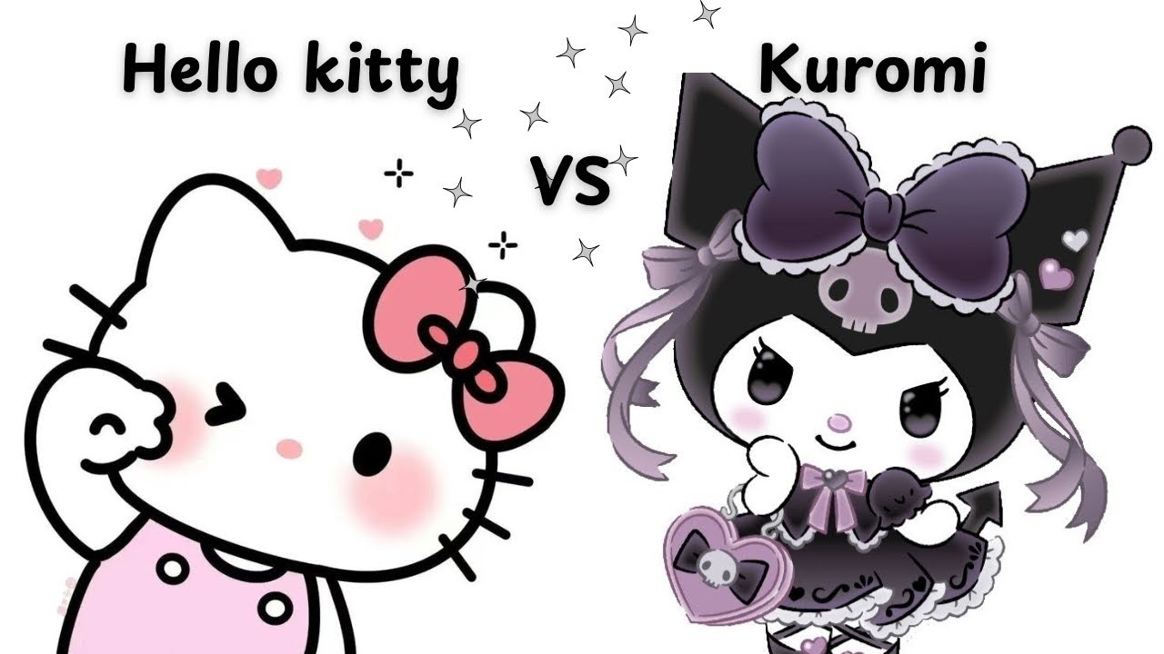 🎀Hello kitty vs kuromi🪻 all cute things - YouTube