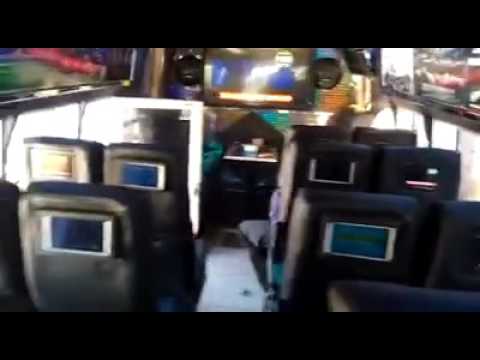 AllBlacks interior. The matatu with tablets - YouTube