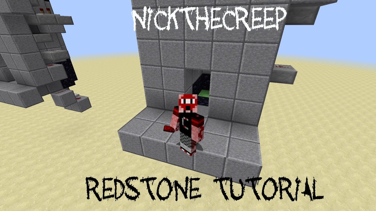 Minecraft Very Fast Slimeblock Elevator Tutorial Youtube 2653