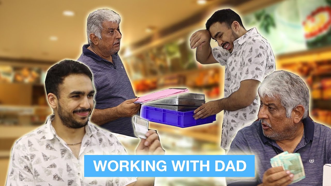 Working With Dad ⎜Super Sindhi - YouTube